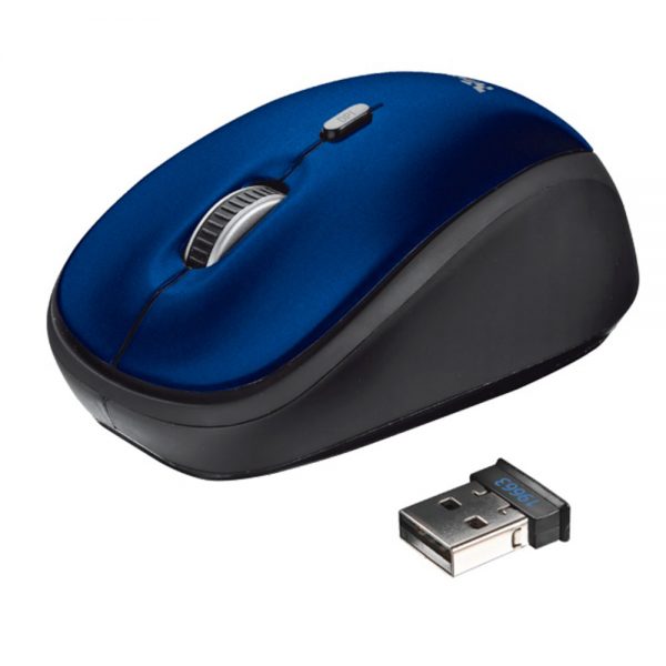 TRUST YVI WIRELESS MOUSE BLUE | INALAMBRICO