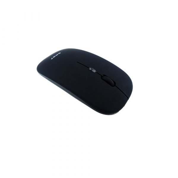 MOUSE RECARGABLE INALAMBRICO Y BLUETOOTH RGB NEGRO