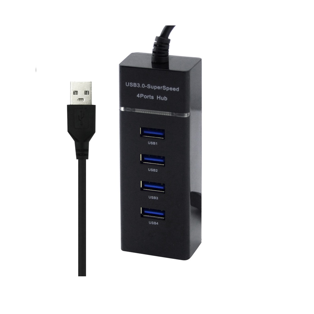 HUB USB 2.0 4 PUERTOS USB A CON SWITCH